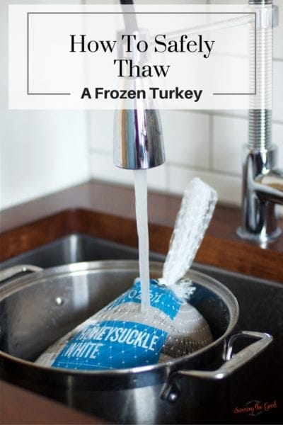 How to thaw a frozen turkey – Savoring The Good®