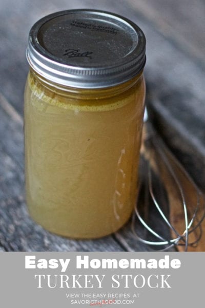 Turkey Stock Recipe - Savoring The Good®