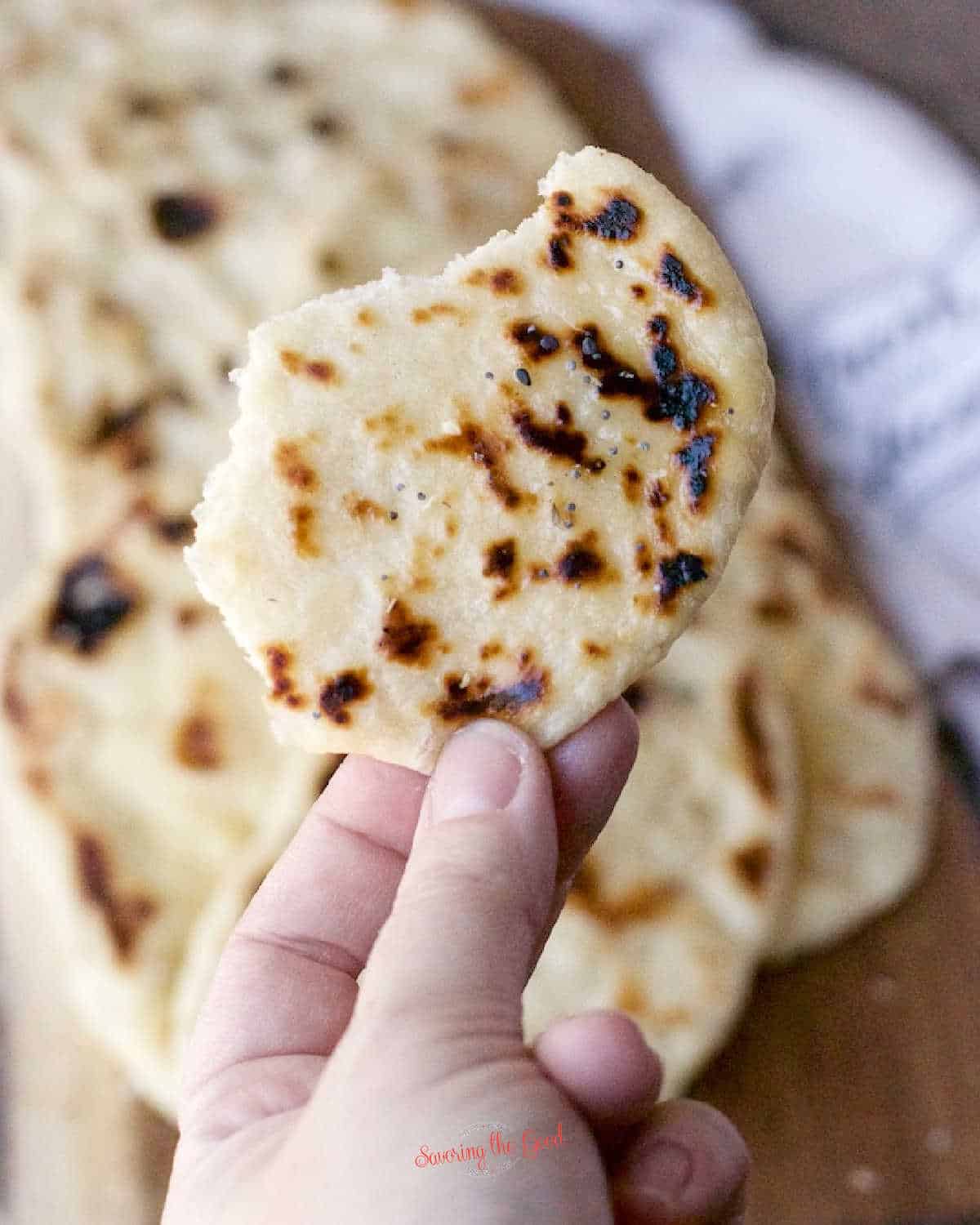 Naan Bread Recipe | Savoring The Good