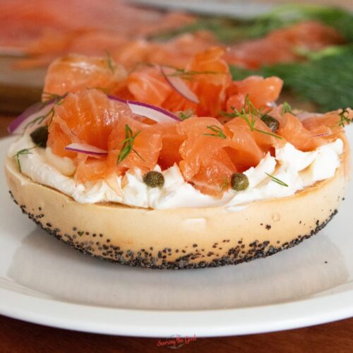 Homemade Salmon Lox Recipe (Cured Salmon) aka Gravlax