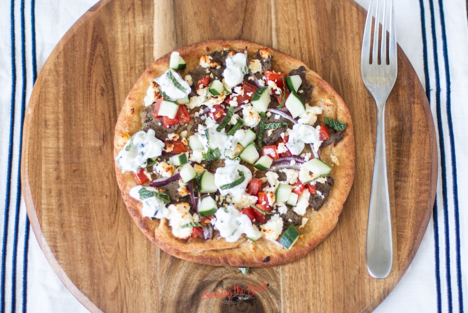 Gyro Pizza Recipe – Savoring The Good®
