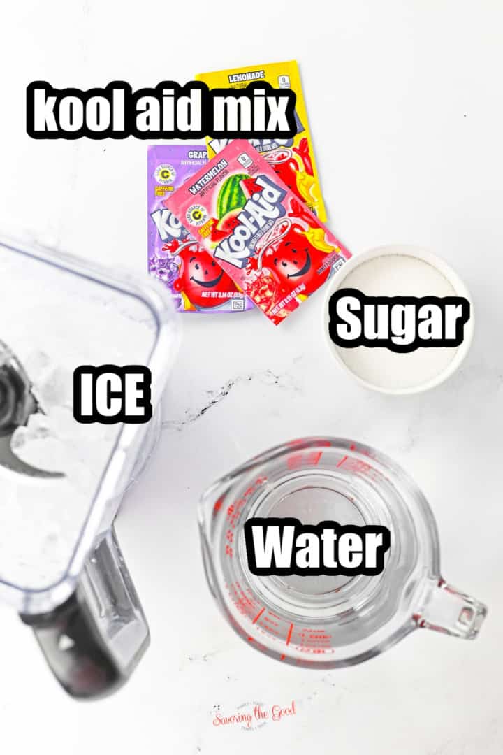 Homemade Slushie Recipe (4 Ingredients, 5 Minutes)