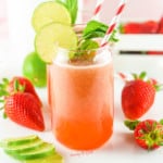 Strawberry Agua Fresca Recipe (Only 4 Ingredients!)