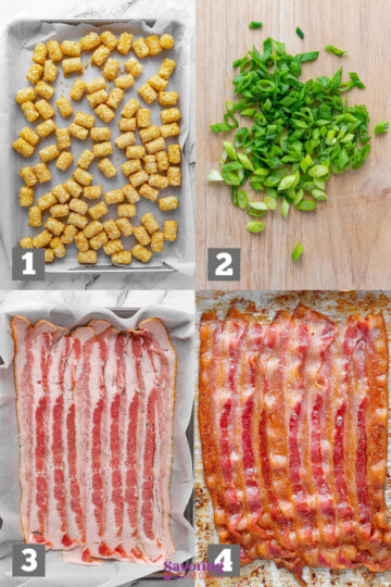 Loaded Tater Tot Recipe (Cheesy Loaded Totchos) – Savoring The Good®