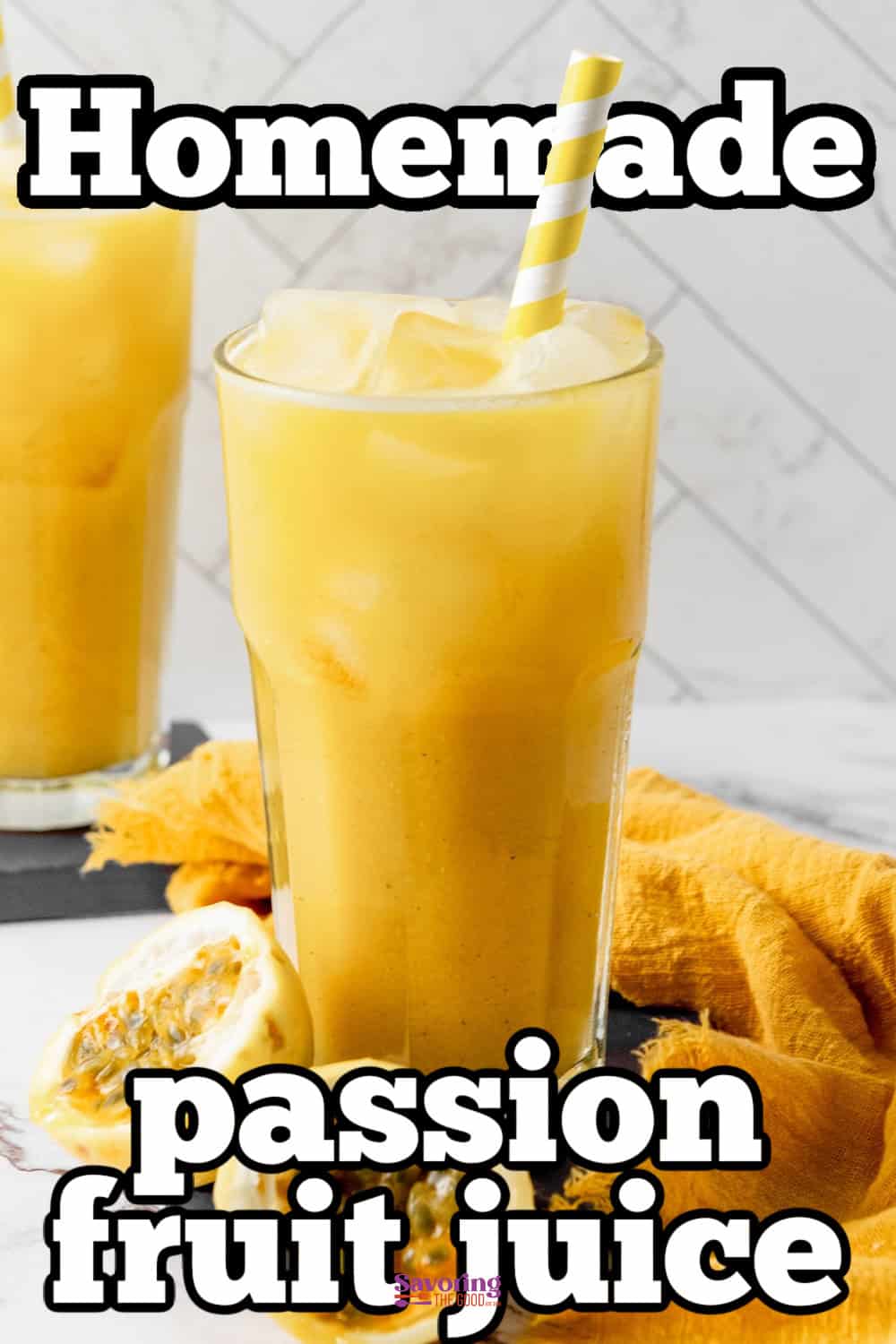How To Make Passion Fruit Juice With A Blender Savoring The Good® 4750