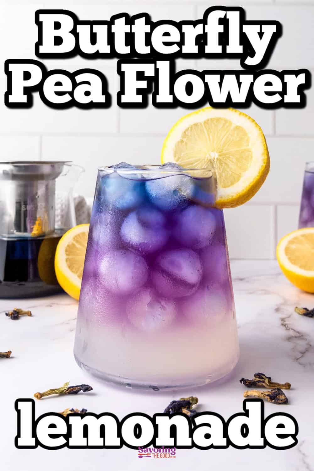 Butterfly Pea Flower Lemonade – Savoring The Good®