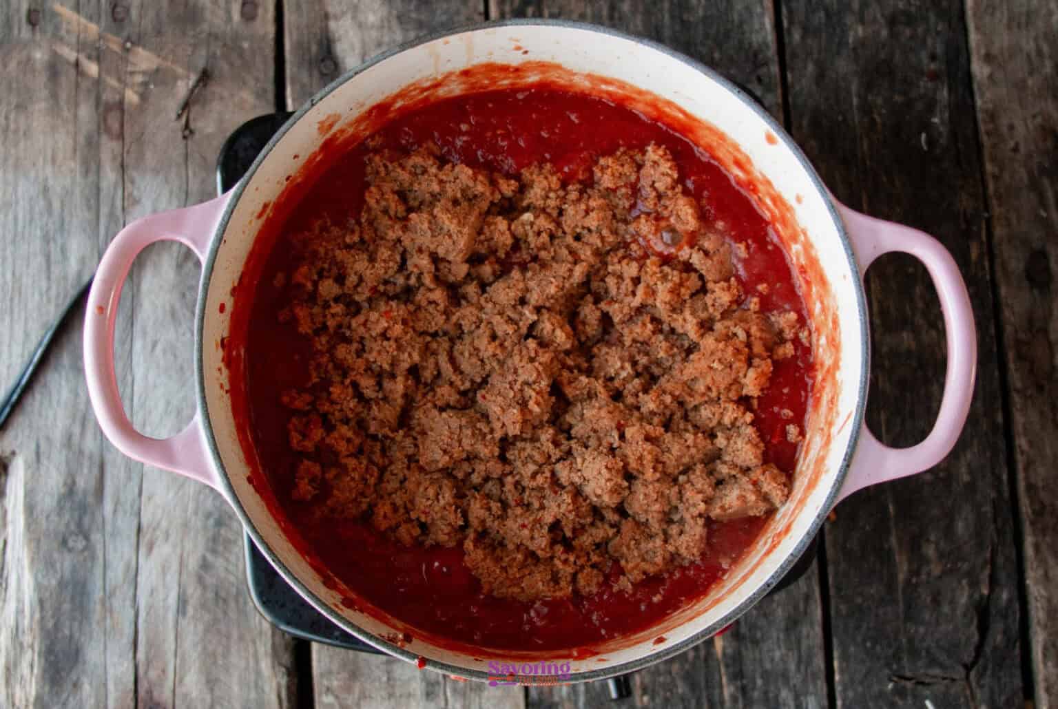 30-Minute Calabrian Pasta with Spicy Sausage, Tomato & Basil – Savoring ...