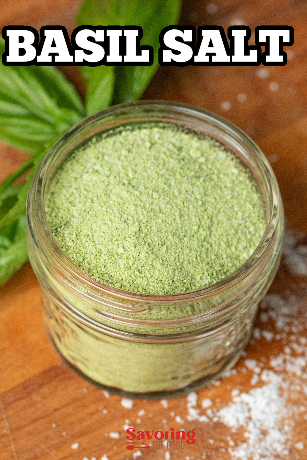 Basil Salt: Easy Homemade Recipe with Fresh Basil