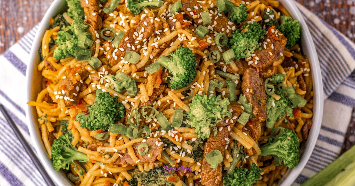 Steak Lo Mein Recipe – Savory Beef Noodles (Weeknight Dinner)